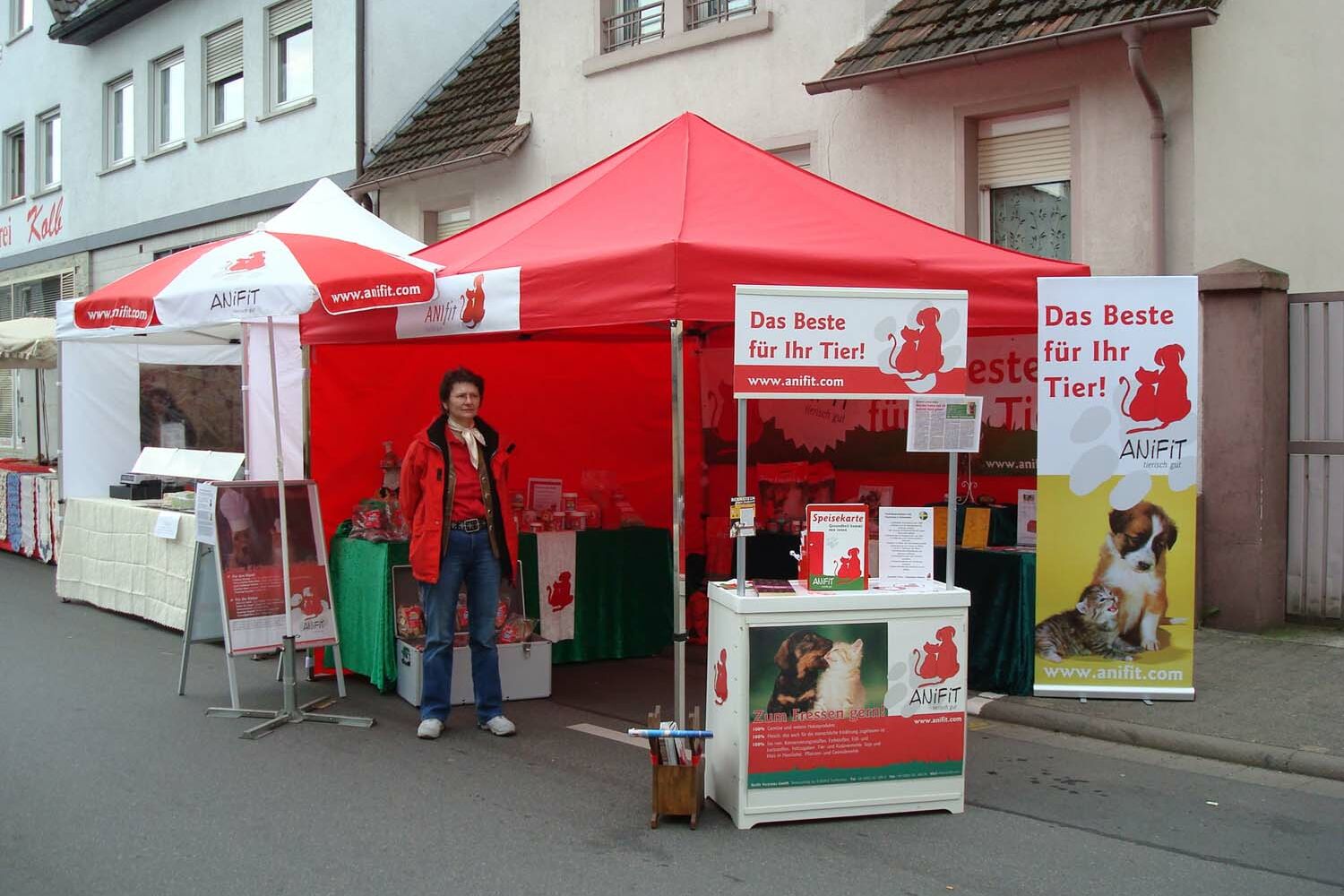 Infostand - QUICKUPTENT